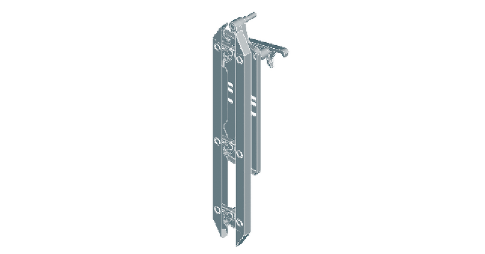 Fermator / Klefer standard skate assembly - left opening - Mechanical parts